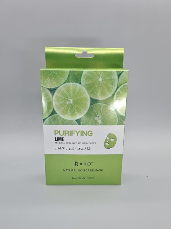 RAKO Purifying Lime Mask 30ml*10pcs, Units per CTN: 24 - Dragon Variety